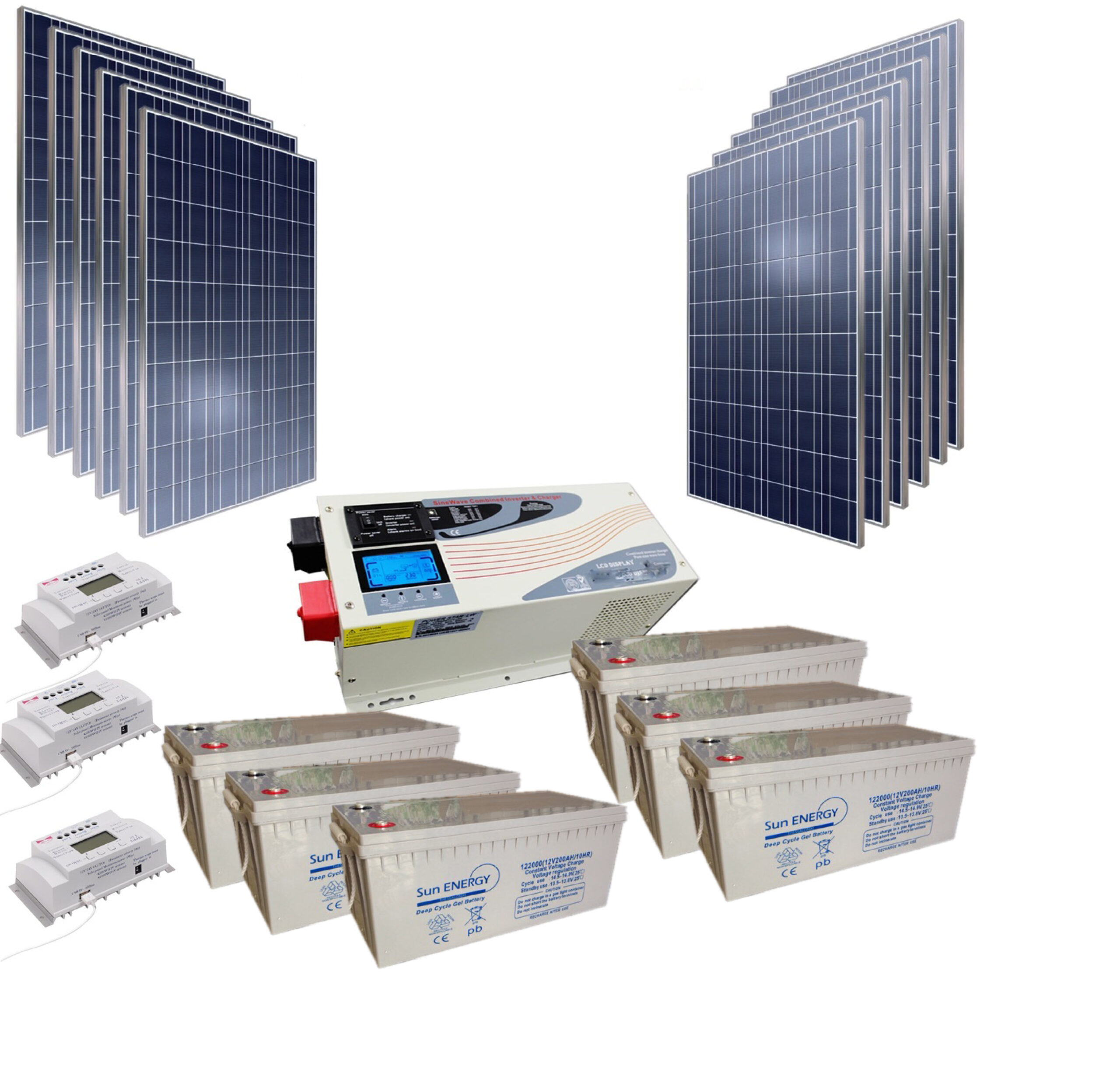 ΑΥΤΟΝΟΜΟ ΦΩΤΟΒΟΛΤΑΙΚΟ ΣΥΣΤΗΜΑ 18.000 Watt – Sun energy