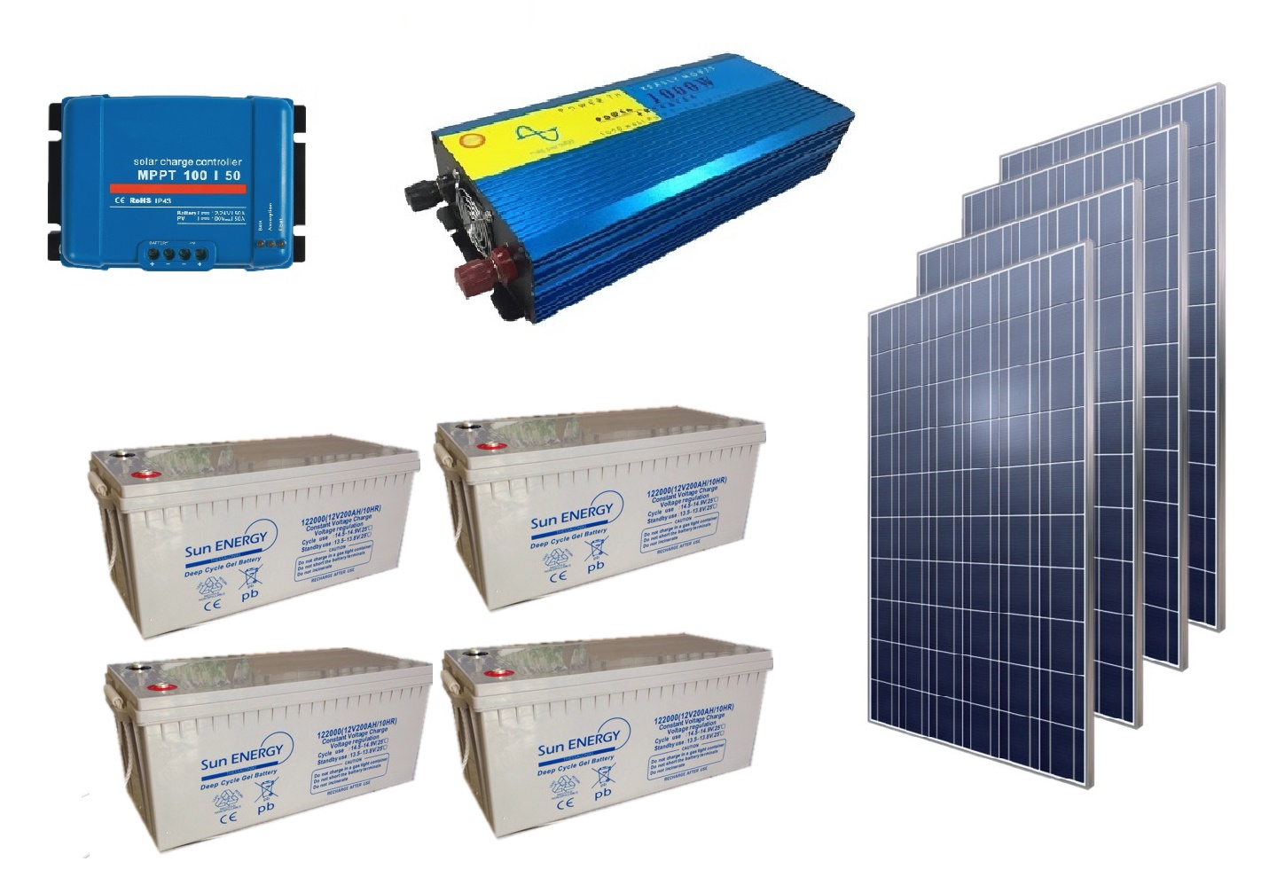 ΑΥΤΟΝΟΜΟ ΦΩΤΟΒΟΛΤΑΙΚΟ ΣΥΣΤΗΜΑ 9.000 Watt – Sun energy